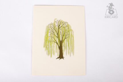 Willow Tree Pop Up Card - Kiricard
