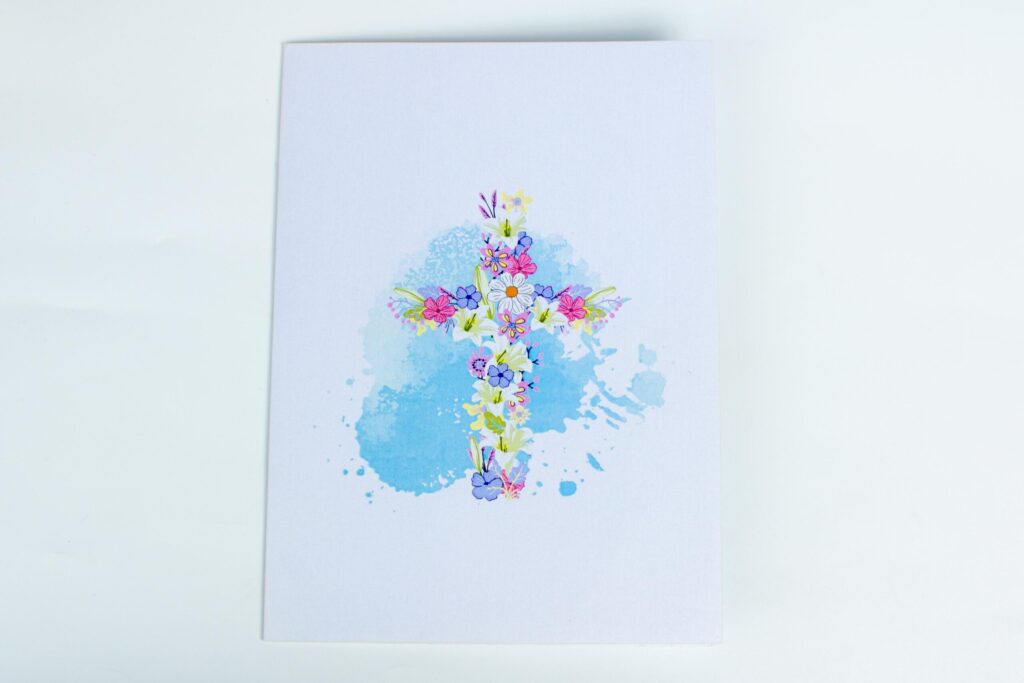 Easter Cross Pop Up Card - Kiricard