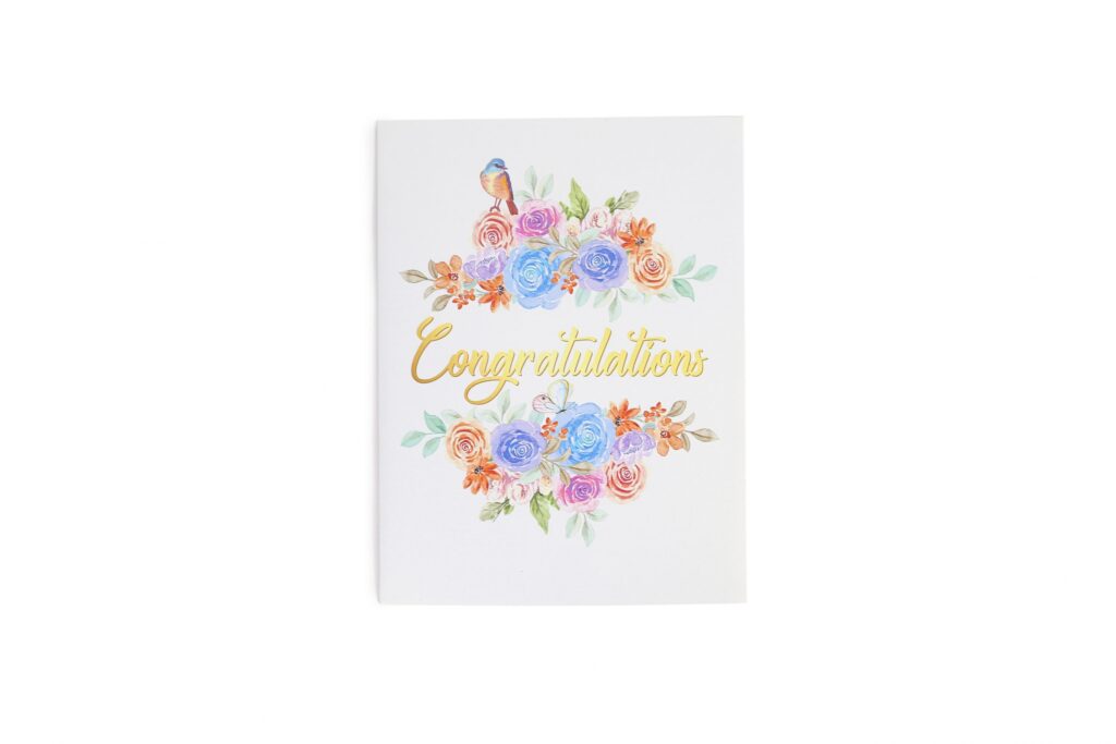 Congratulation Pop Up Card - Kiricard