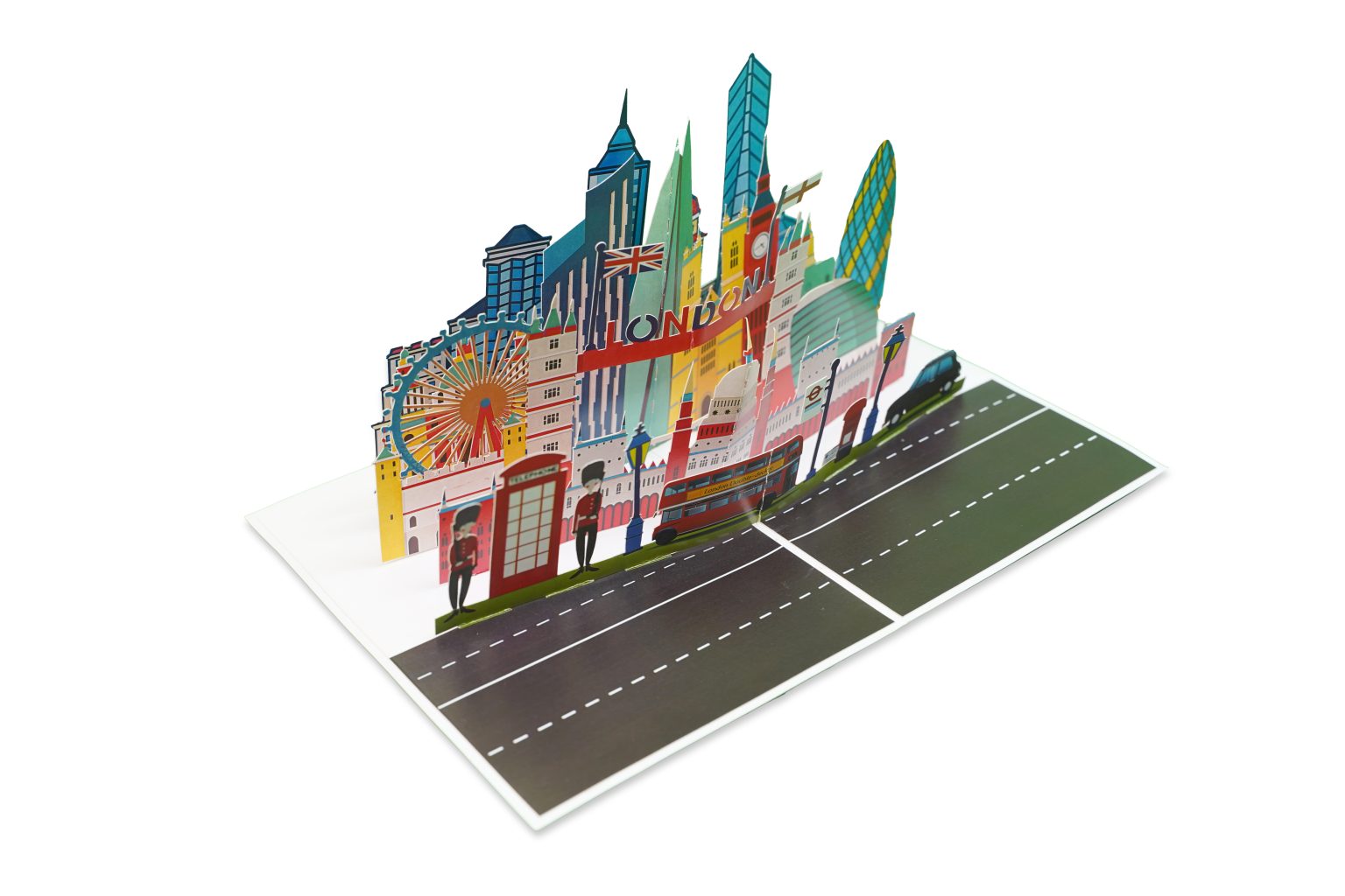 London Pop-Up Card - Kiricard