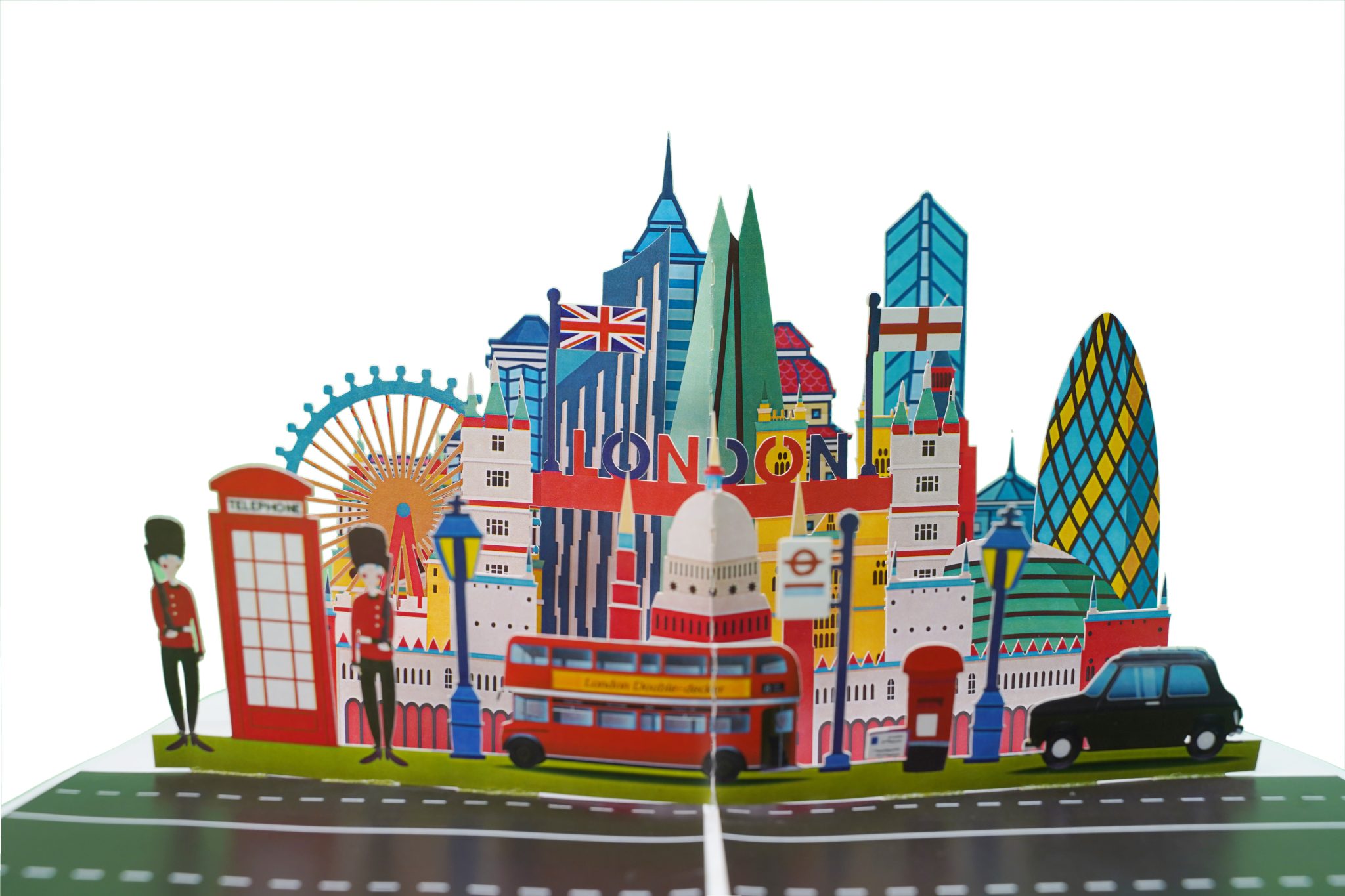 London Pop-Up Card - Kiricard