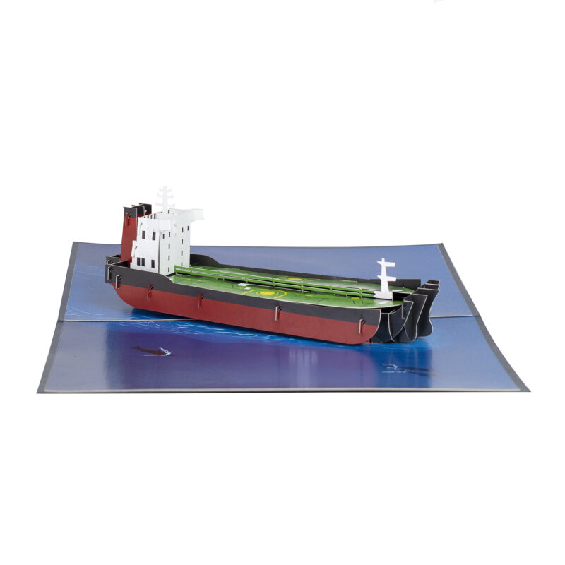 Tanker Pop-Up Card - Kiricard