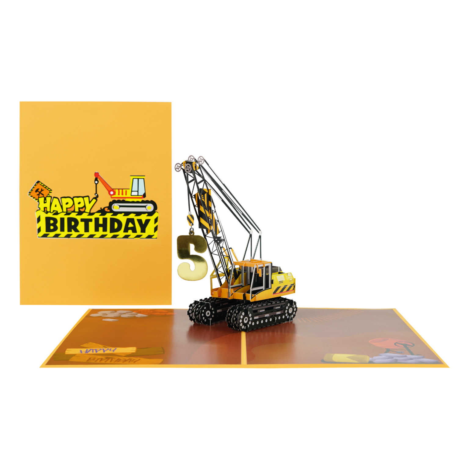 Birthday Crane Pop-up Card - Kiricard