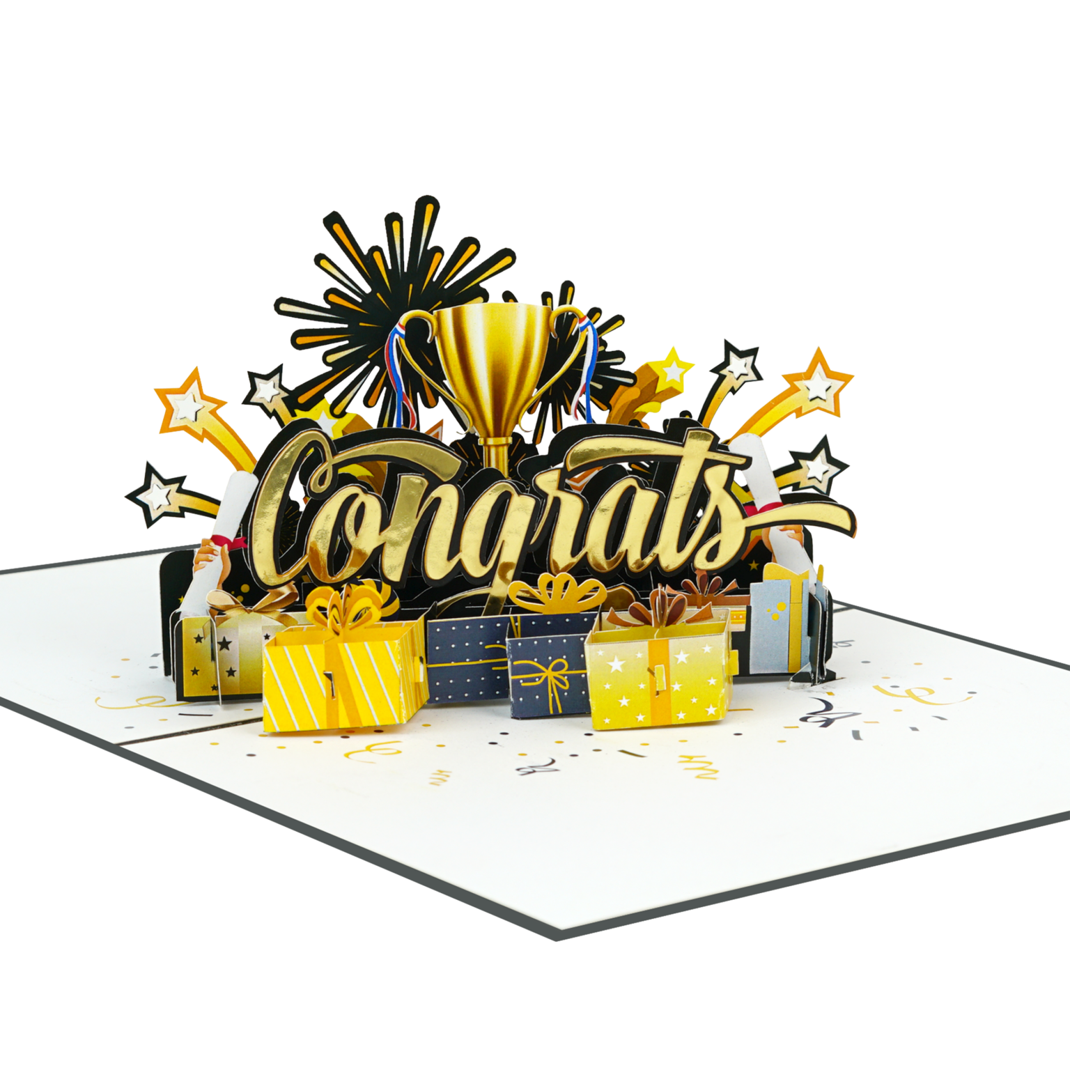 Congratulation Pop Up Card - Kiricard