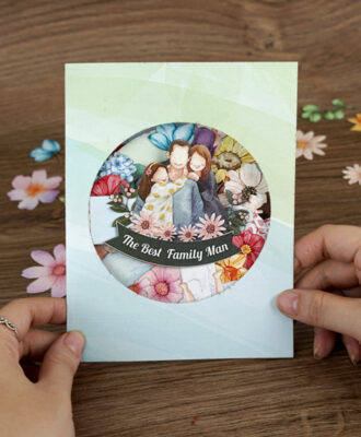 Father's Day Pop Up Card Template | Free Download