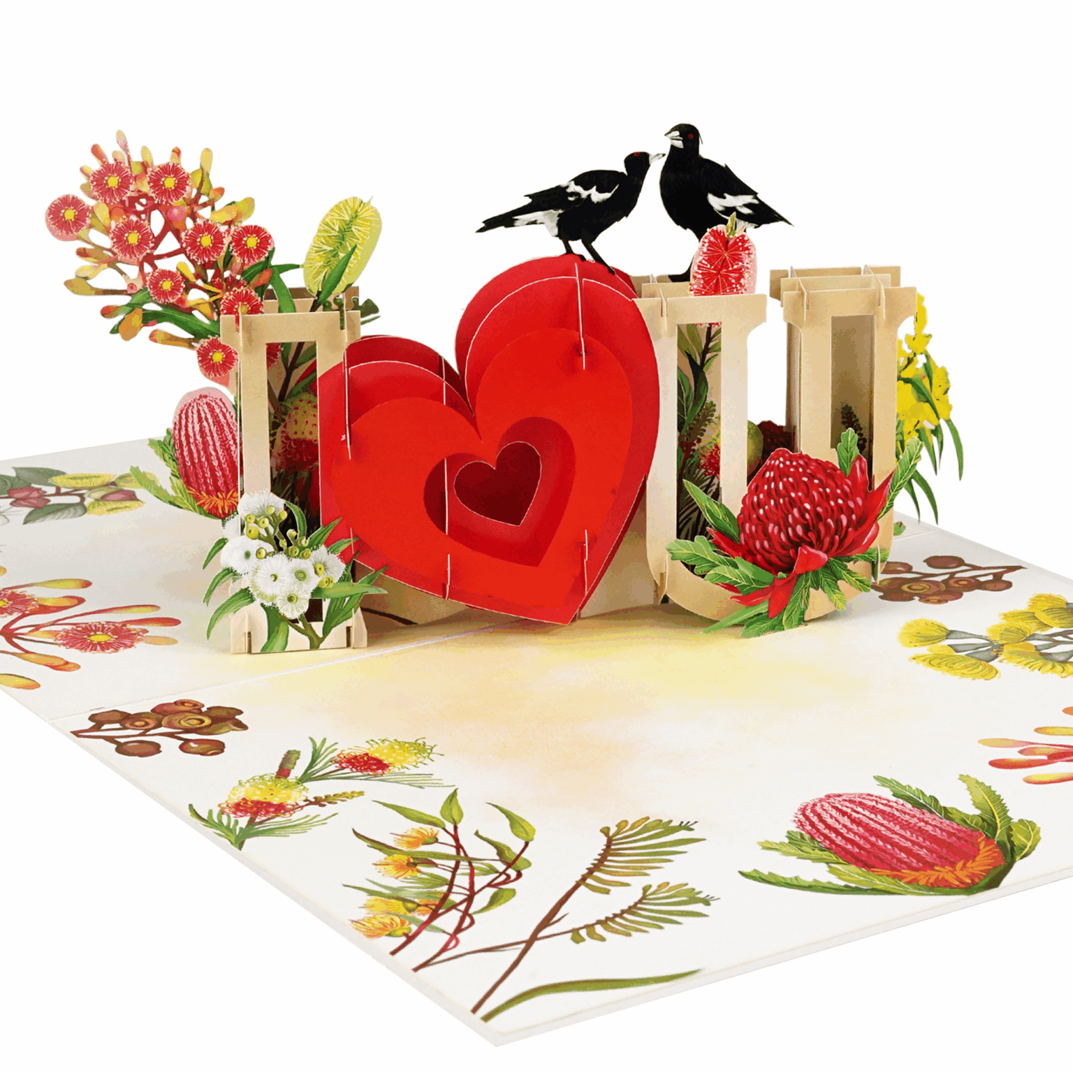 Free Pop Up Card Template Download | Kiricard