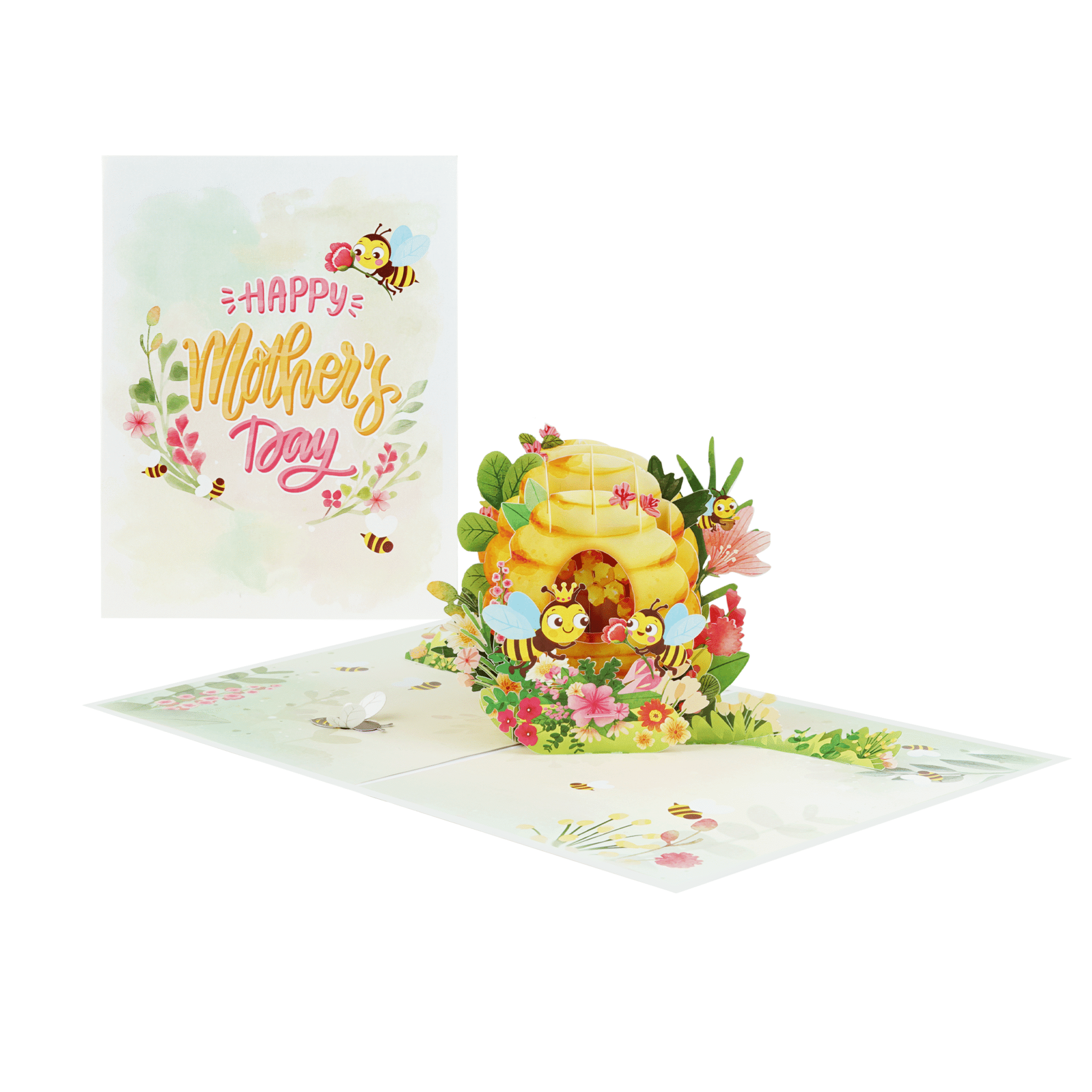 Lovebirds Couple Pop-up Card — 3D Romantic Greeting | Kiricard